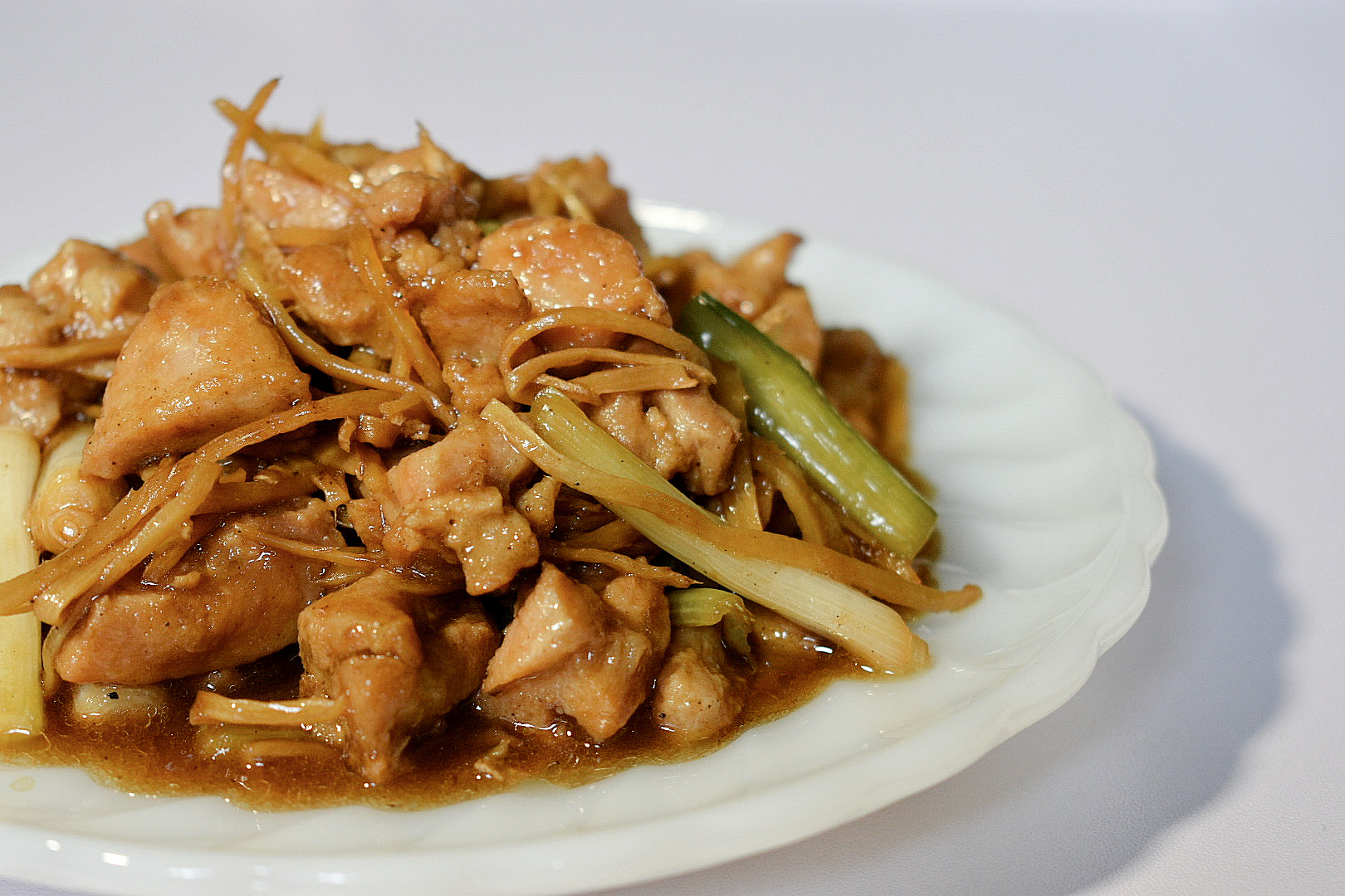 Shredded Ginger & Sesame Oil Chicken - Tzecharking.com | Tze Char Delivery